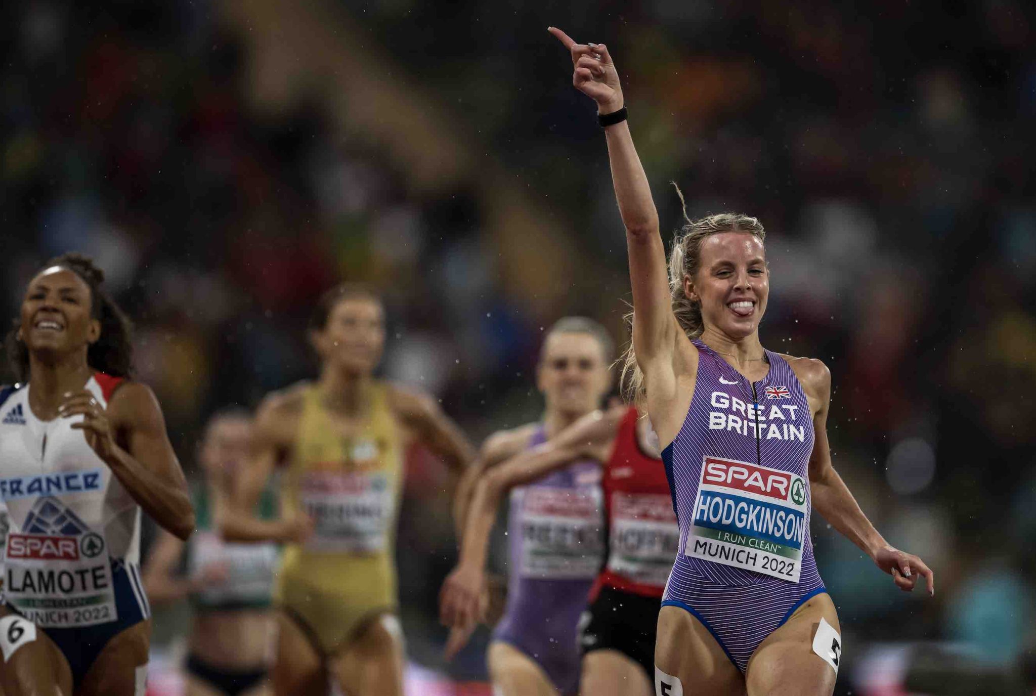 Keely Hodgkinson for Birmingham Indoor on February 25, 2023 - runblogrun