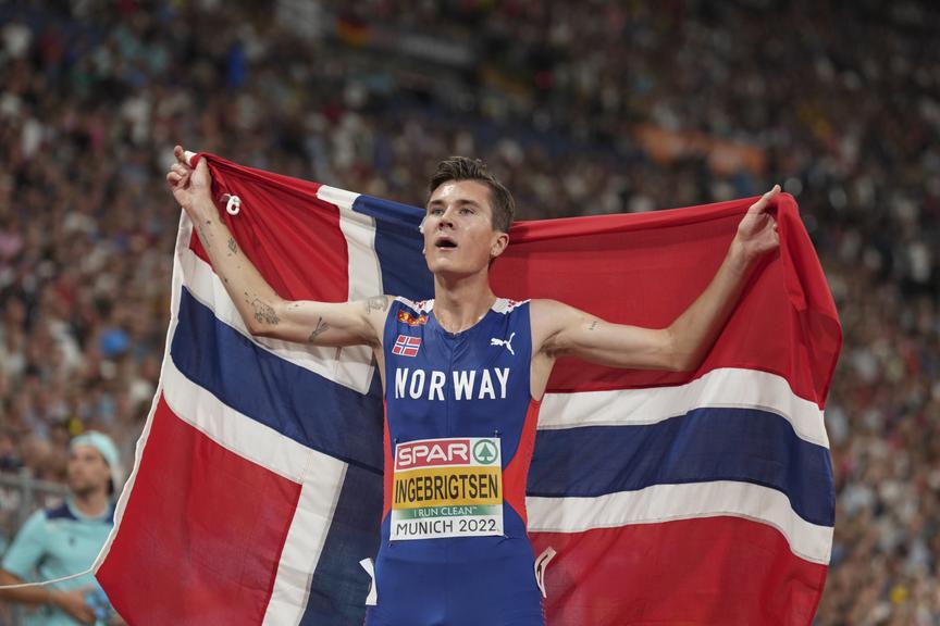 Jakob Ingebrigtsen and Mondo Duplantis are joint European Athletes Male ...