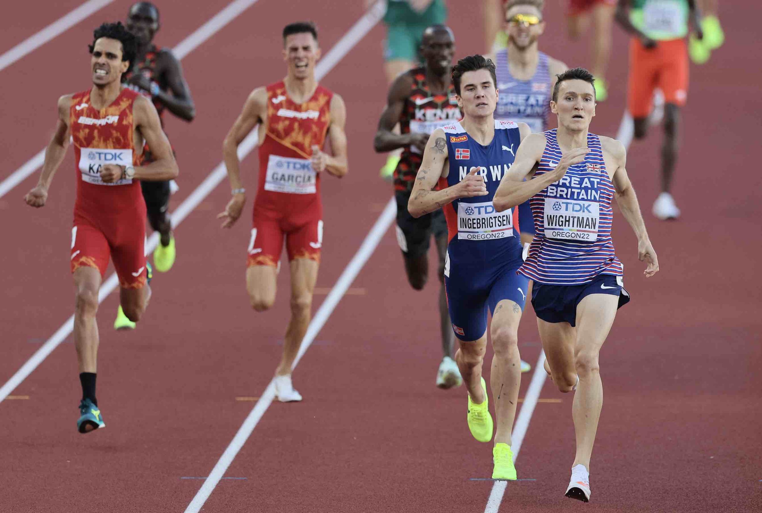 “Jake Wightman is world champion and he’s our son and we coach him ...