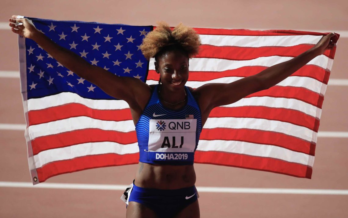 Nia Ali, Loving the Excitement of the 100m Hurdles, Part 1 - runblogrun