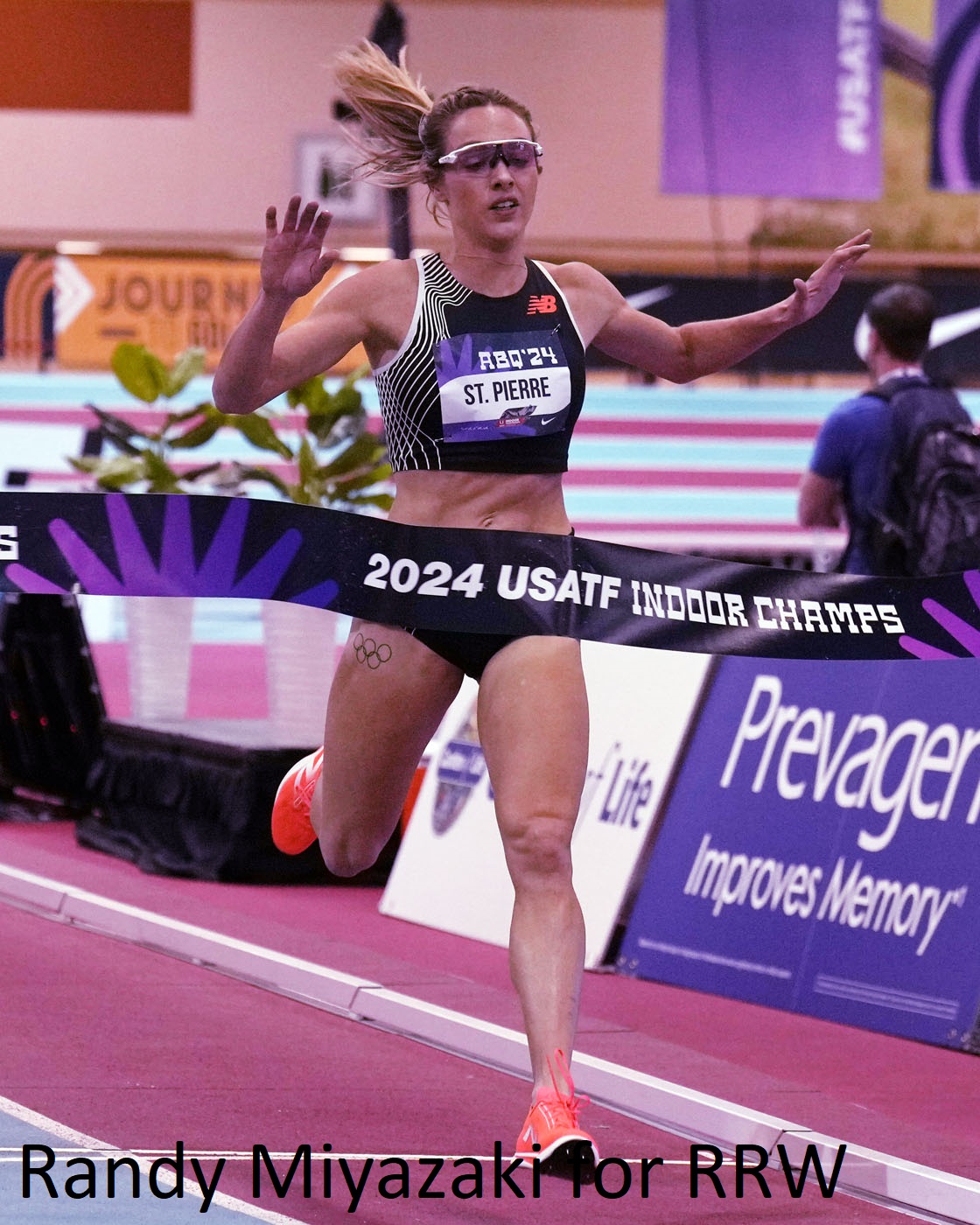 NUGUSE, ST. PIERRE WIN USATF INDOOR 3000M TITLES AND CLINCH WORLD ...