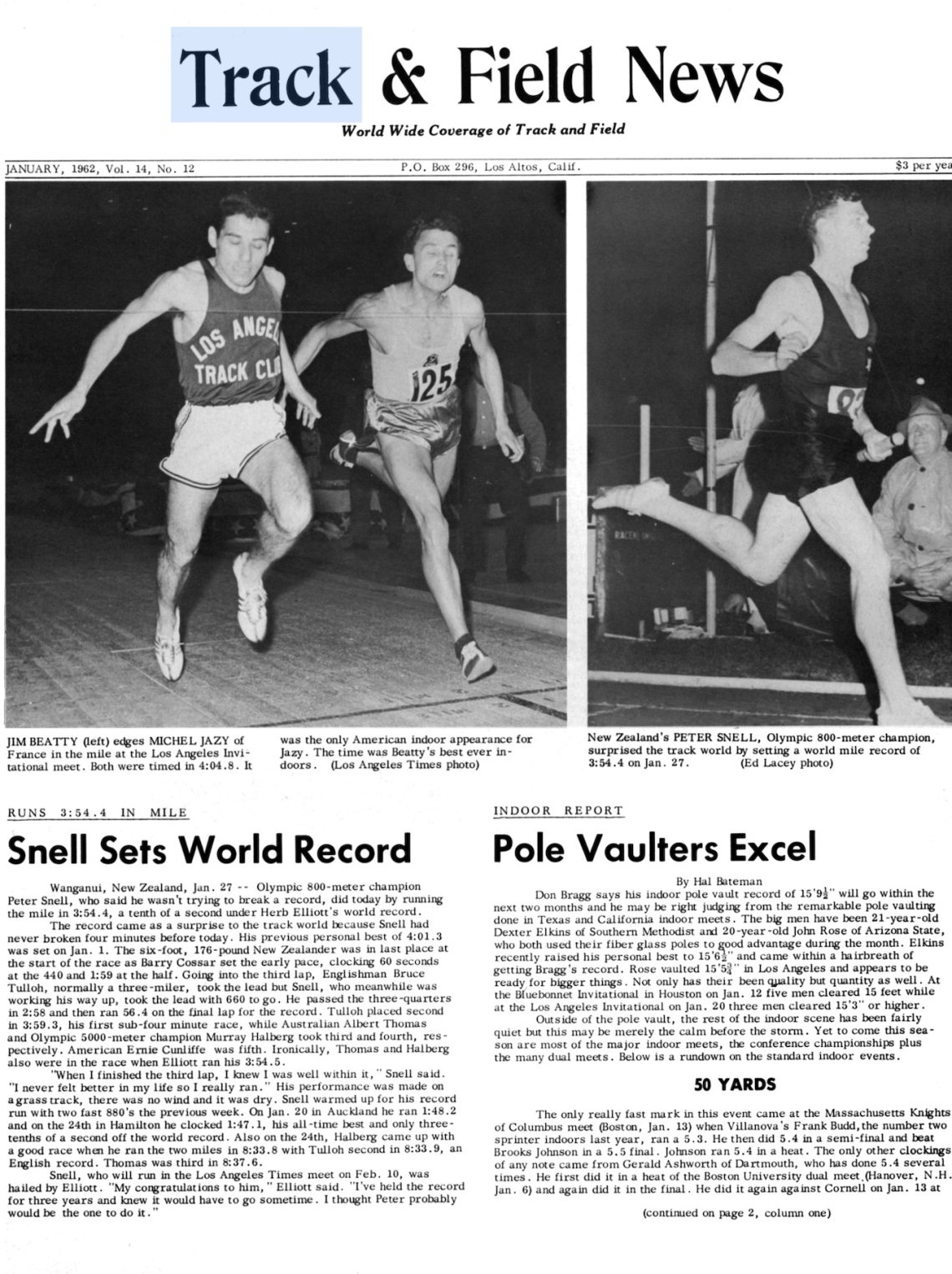 This Day in Track & Field History, February 23, 2024, Ron Delaney, Jim ...